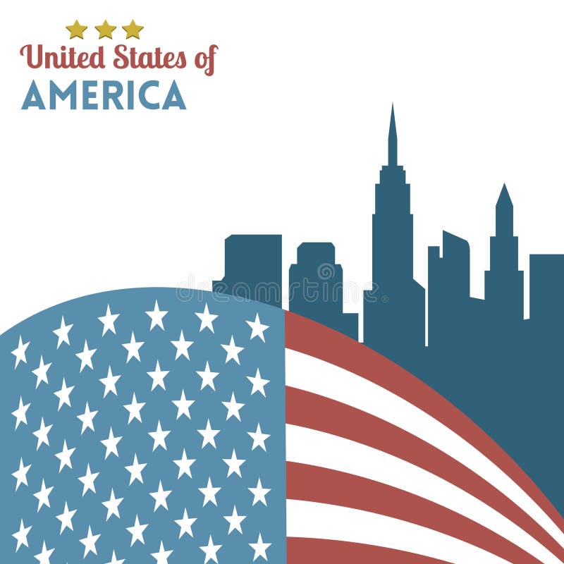 American Flag Background Designs. Vector Illustration Decorative Design ...