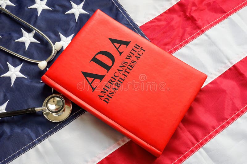 American Flag, Book the Americans with Disabilities Act ADA Law and ...