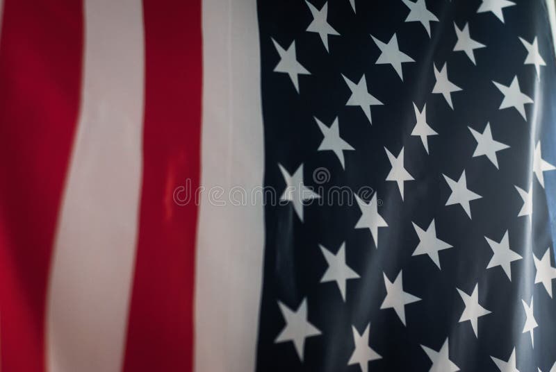 American Flag Close-up, Star-spangled Banner, Stock Image - Image of ...