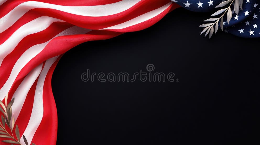 American Flag Drape Stock Illustrations – 280 American Flag Drape Stock ...