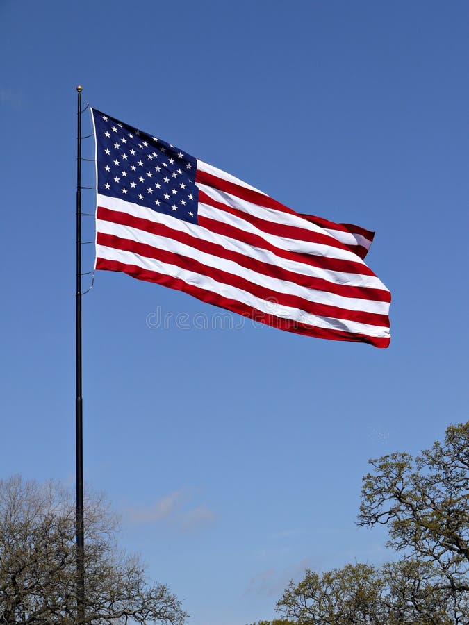 American Flag Flying Stock Photos - Download 5,117 Royalty Free Photos