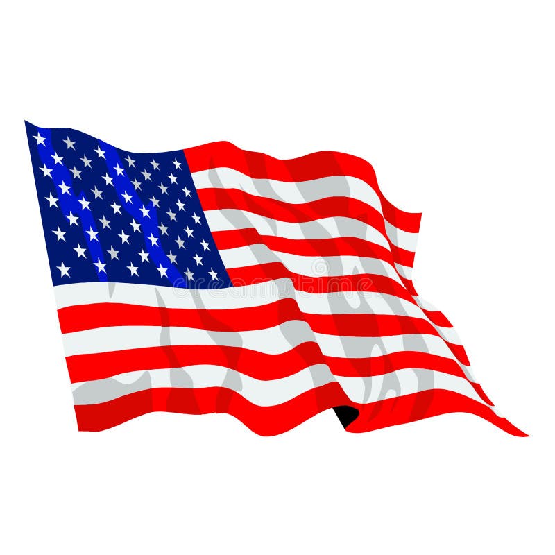 American flag background stock vector. Illustration of republican - 9873012