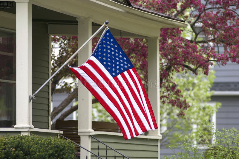American home. stock image. Image of independence, patriot - 144873865