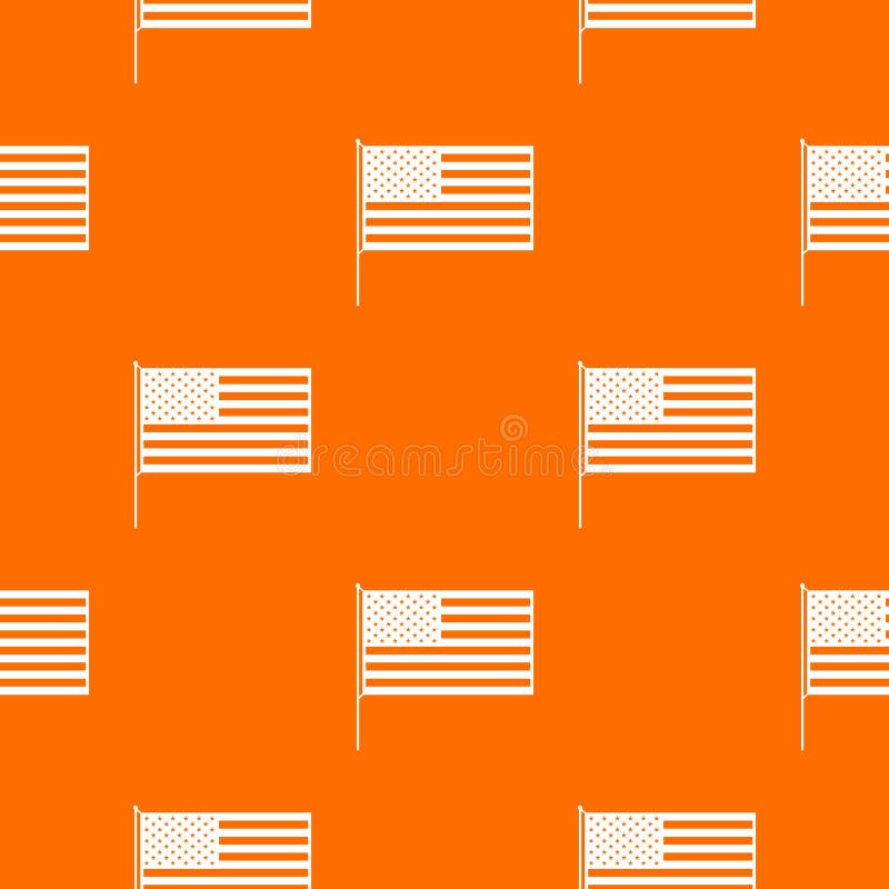 American Flag Pattern Seamless Stock Vector - Illustration of american ...