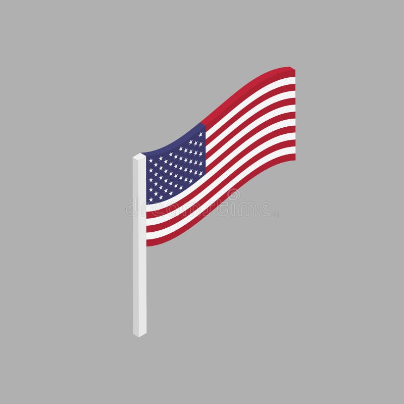 Perspective American Flag Stock Illustrations – 565 Perspective ...