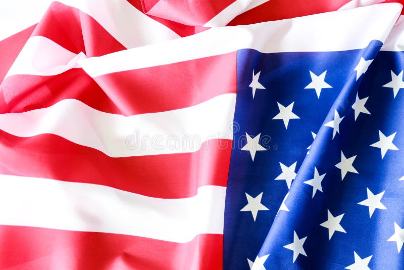 The American Flag is Placed As a Flag Stripe Stock Photo - Image of ...