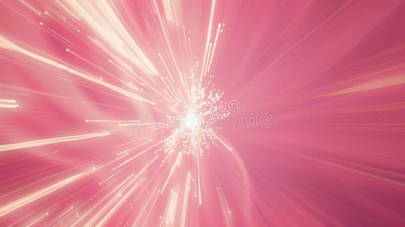 American Flag Radiating with a Burst of Light, Stock Image Style. Clean ...