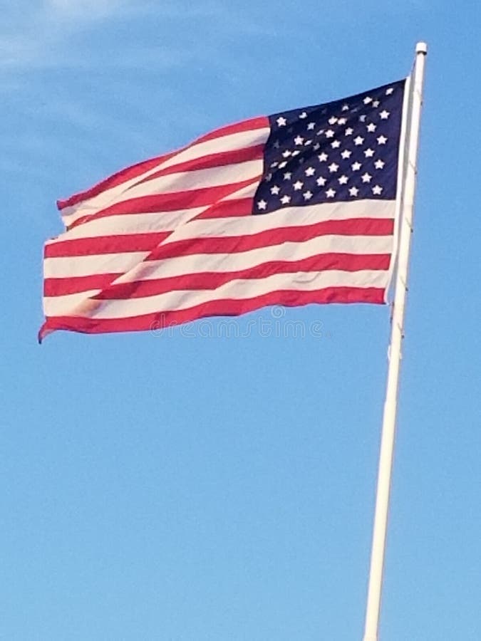 American Flag Red White Blue Freedom Stock Photo - Image of freedom ...