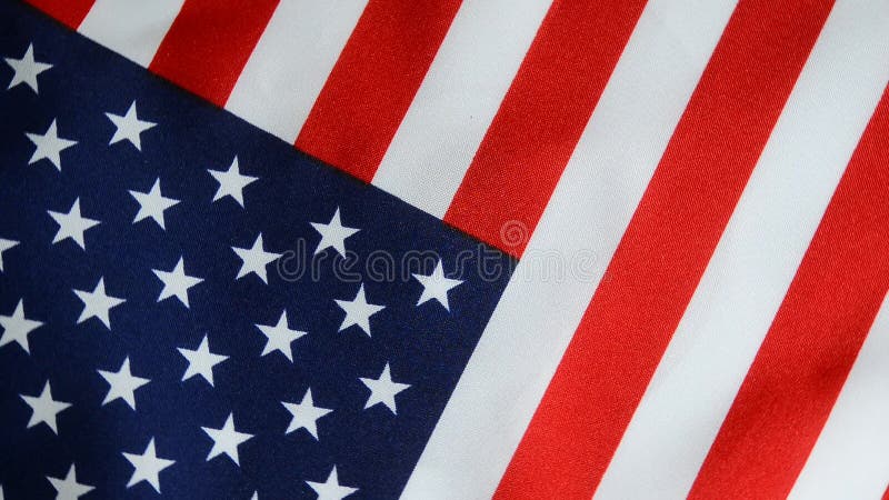 American Flag in Front of the White House at Dusk Stock Video - Video ...