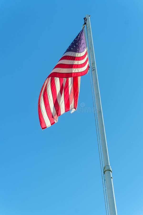American Flag Sky stock photo. Image of freedom, celebrate - 203596226