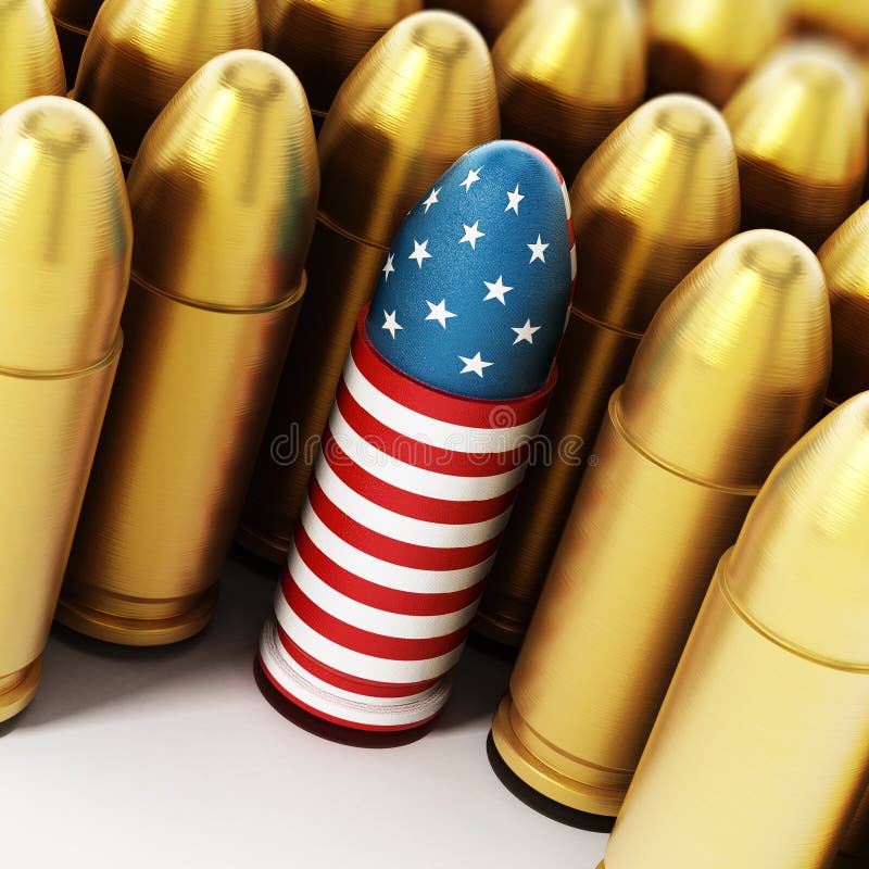 American Flag Bullets Stock Illustrations – 93 American Flag Bullets ...