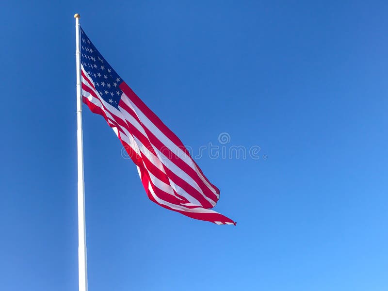 American flag waving stock image. Image of celebrate - 90807941