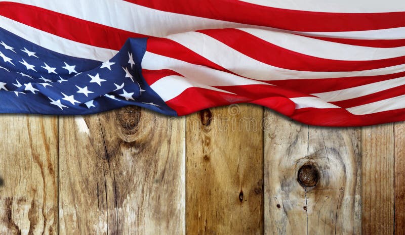 American flag on boards stock photo. Image of stars - 135934026