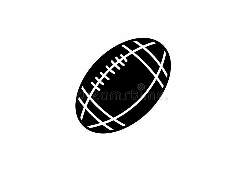 Black White Rugby Ball Stock Illustrations – 7,821 Black White Rugby ...