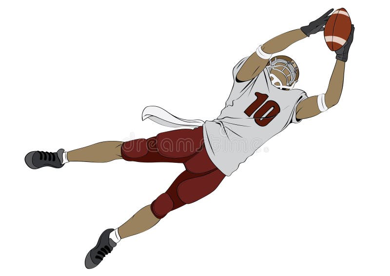 American Football-Character Stock Vector - Illustration of american ...