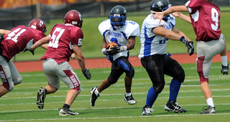 Youth American Football the Tackle Editorial Stock Photo - Image of ...