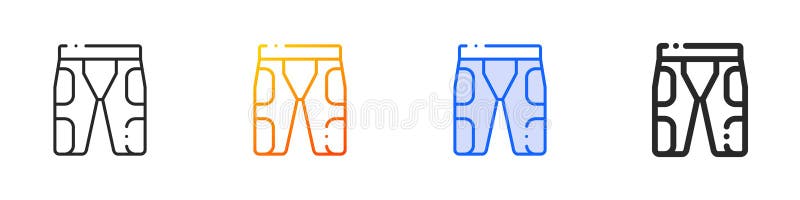 American Football Icon.Thin Linear, Gradient, Blue Stroke and Bold ...