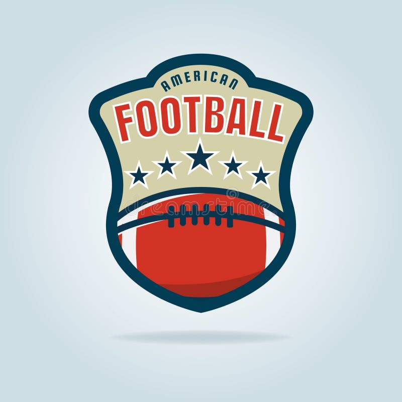 American Football Logo Shape Stock Illustrations – 4,356 American ...