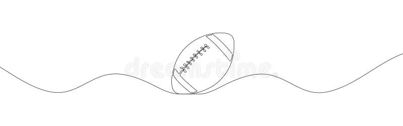 Football One Line Drawing Stock Illustrations – 903 Football One Line ...