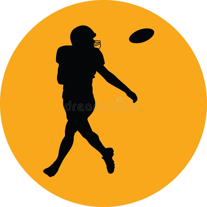 American football player stock vector. Illustration of equipment - 91059626