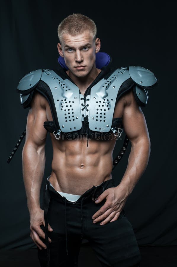 American football player stock photo. Image of action - 45213688