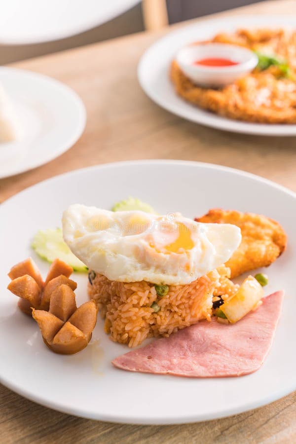 American fried rice stock image. Image of cuisine, cooking - 93140901