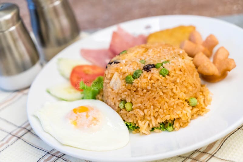 American fried rice stock photo. Image of asia, rice - 93016652
