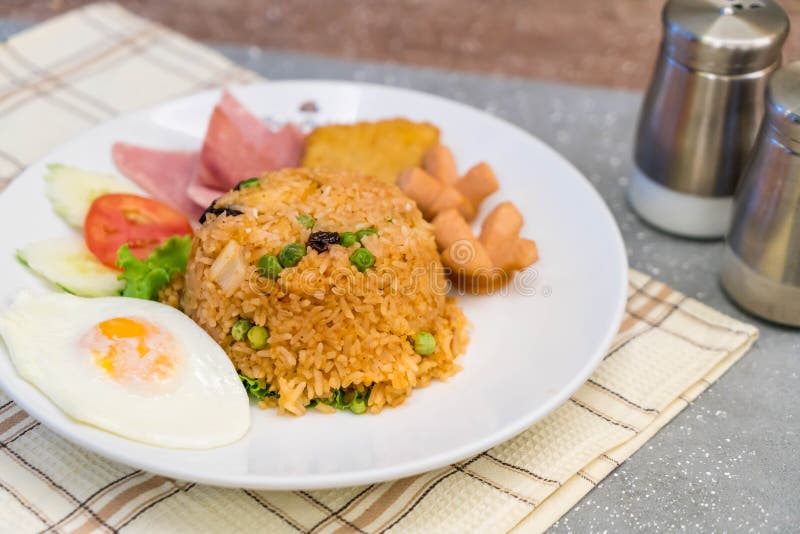 American fried rice stock photo. Image of delicious, cuisine - 95020316