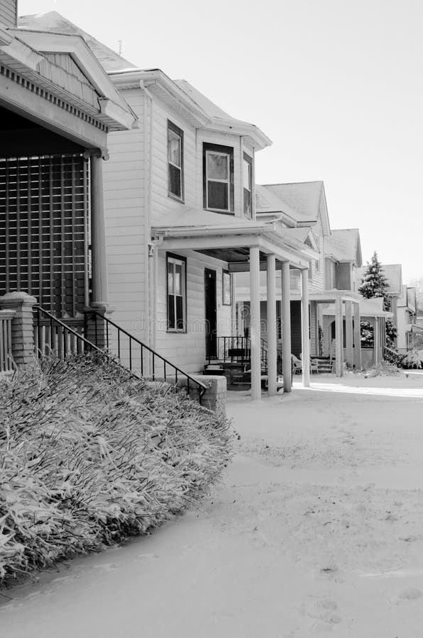 American Houses Neighborhood Stock Image - Image of huge, builder: 1788035