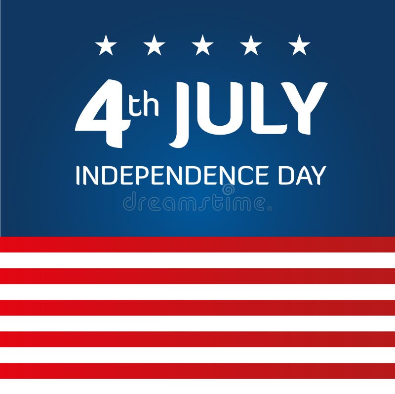 American Independence Day stock vector. Illustration of republic - 98486776