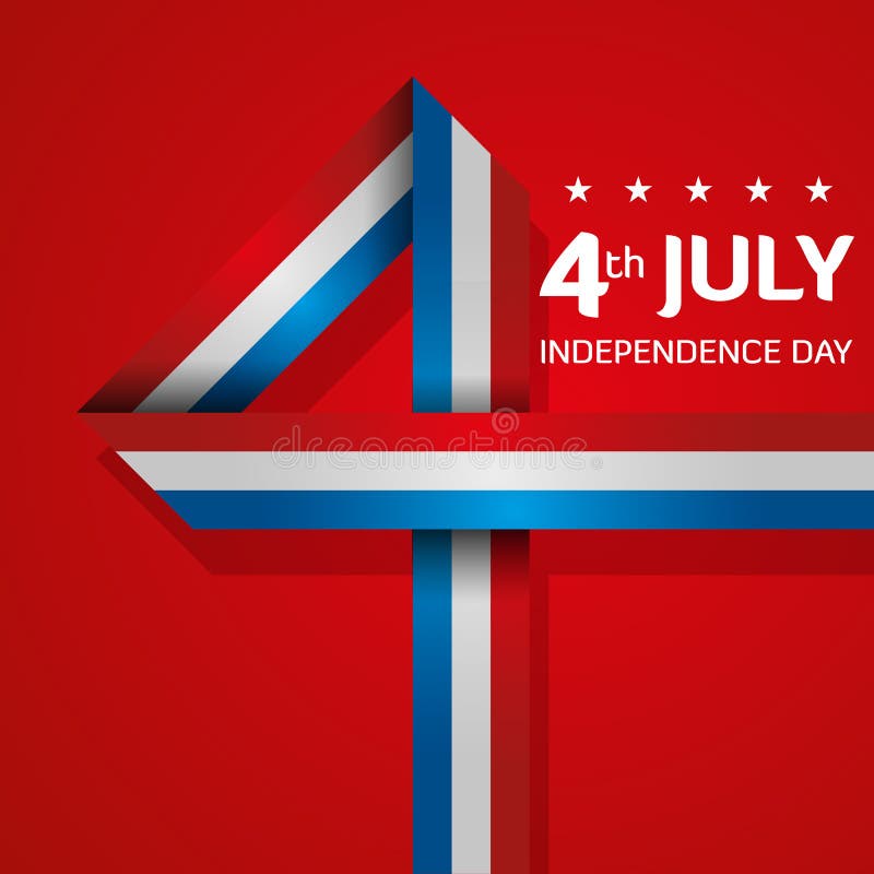 American Independence Day stock illustration. Illustration of ...