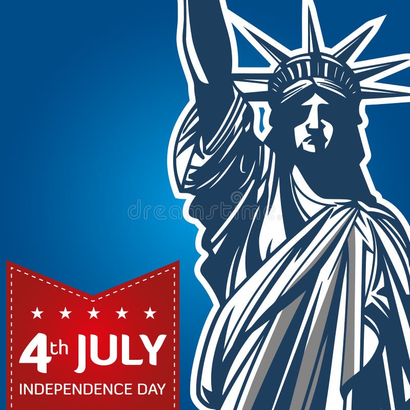 American Independence Day stock illustration. Illustration of freedom ...