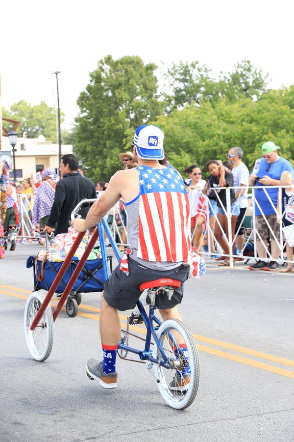 American Independence Day Parade Editorial Photo - Image of american ...