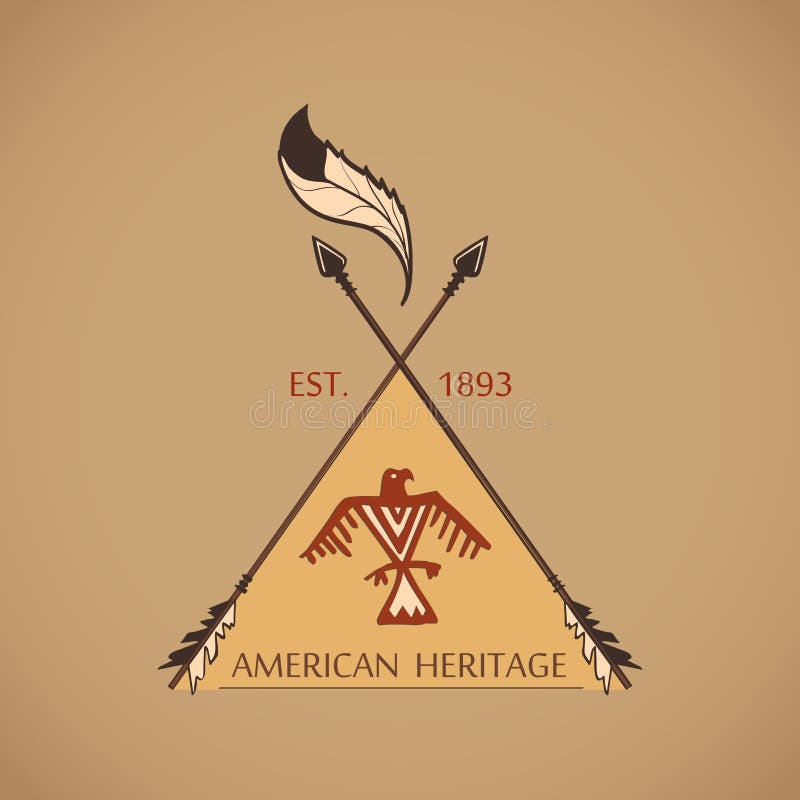 Native American Emblems Stock Illustrations – 119 Native American ...