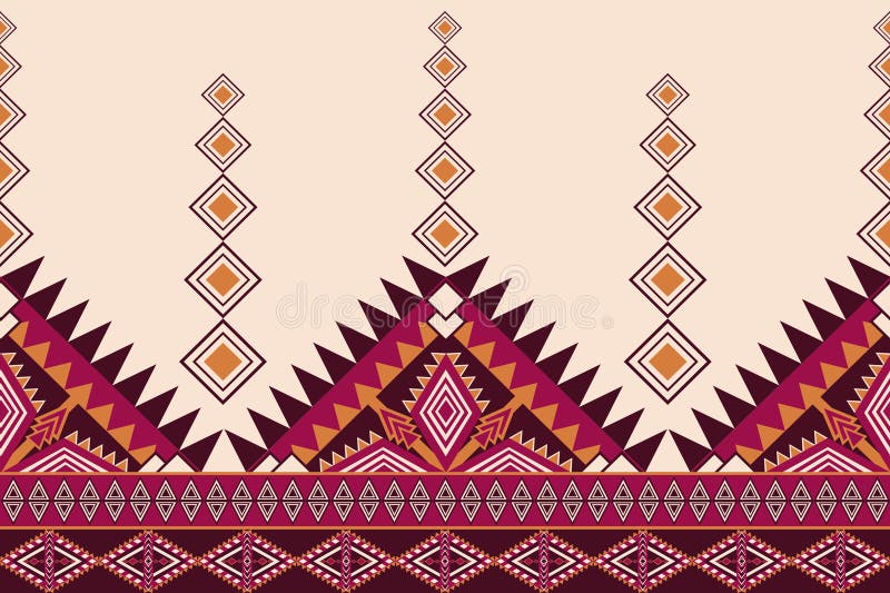 American Indian Motifs. Native American Pattern, Vector Seamless ...