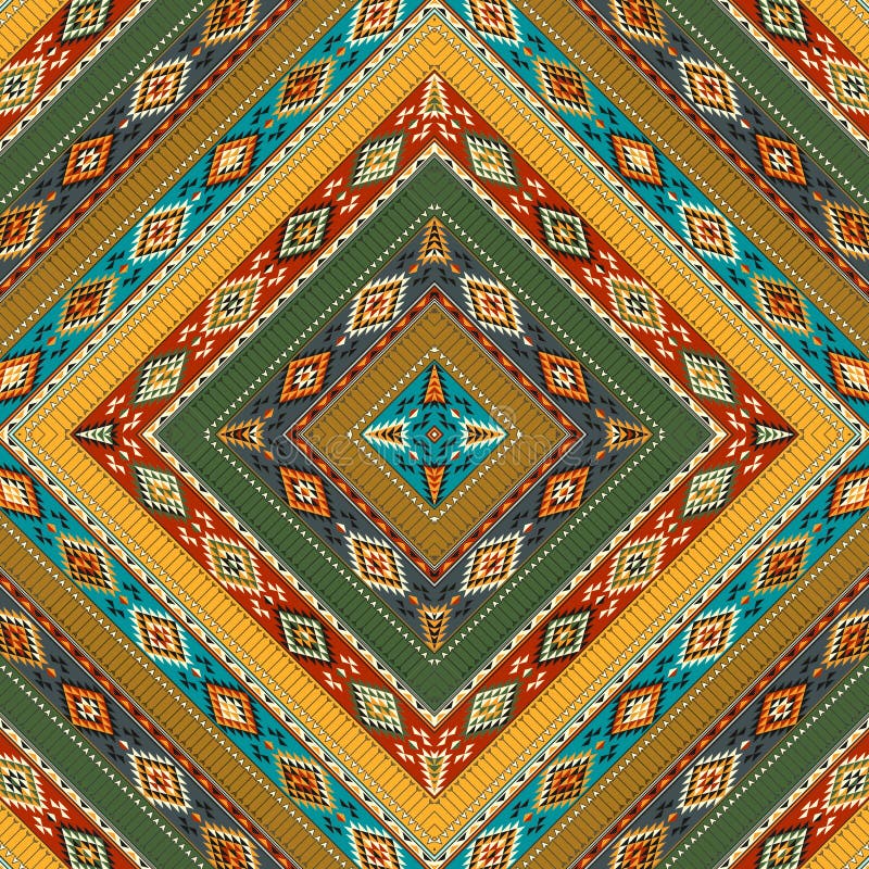 American Indian pattern stock vector. Illustration of fabric - 91403078