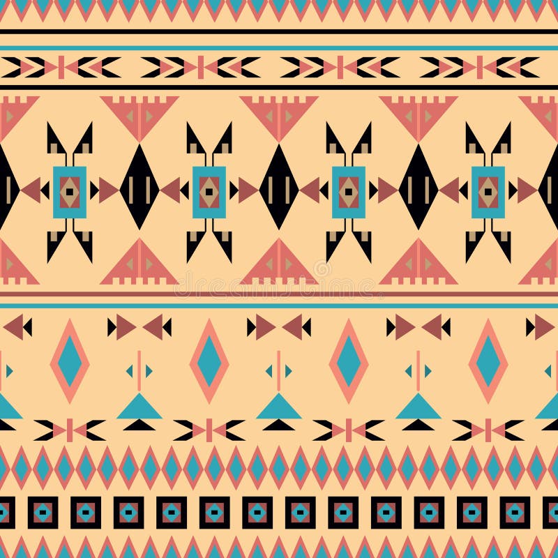 Native American Pattern Vector American Indians Stock Illustrations ...