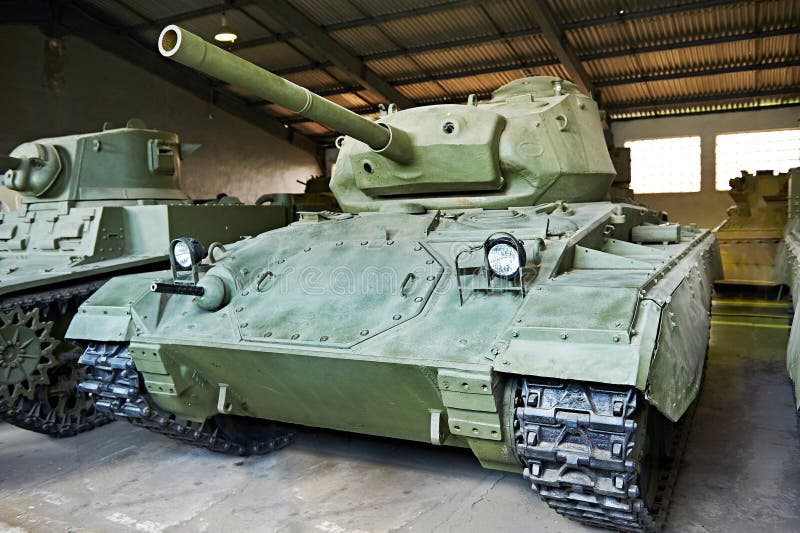 American Light Tank M24 Chaffee Stock Image - Image of explosive ...