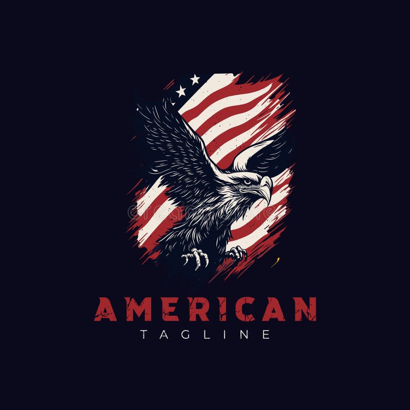 American Logo Design Vector Illustration Template Idea Inspiration ...