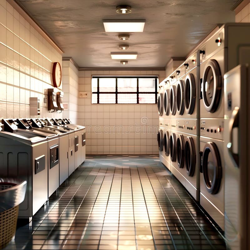 American Luxury Laundry for People Stock Image - Image of designer ...