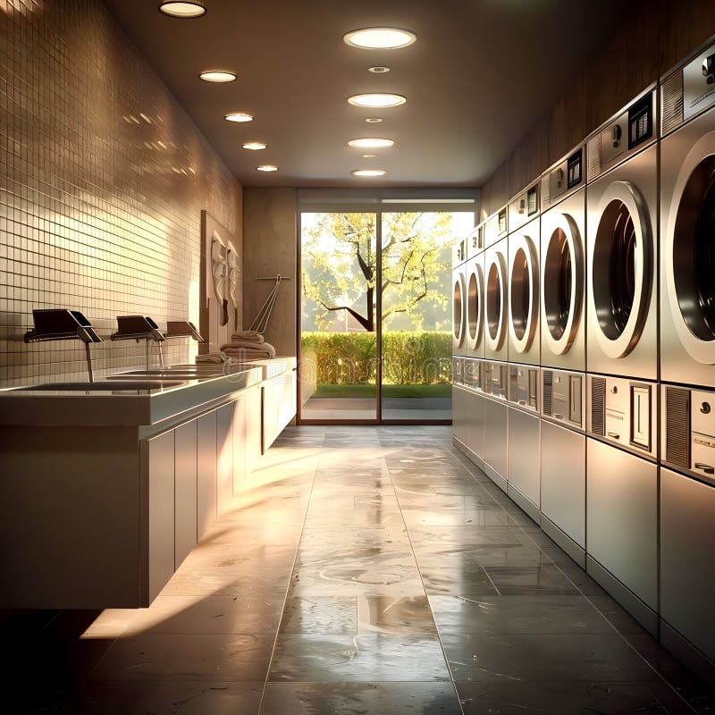 American Luxury Laundry for People Stock Image - Image of idea ...