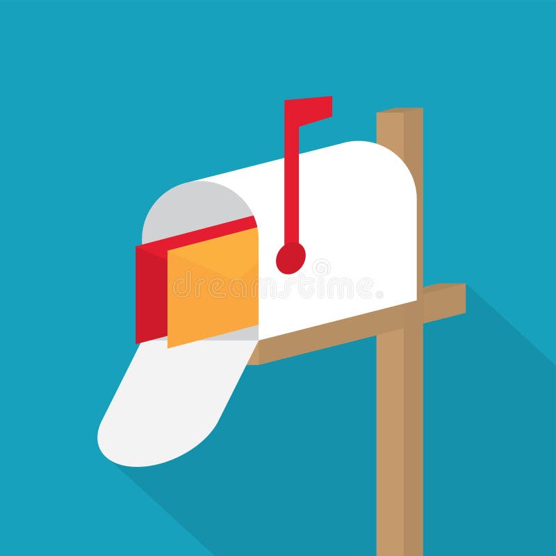 The Mailbox Icon. Mail, Postal, Post Office Symbol Stock Vector ...