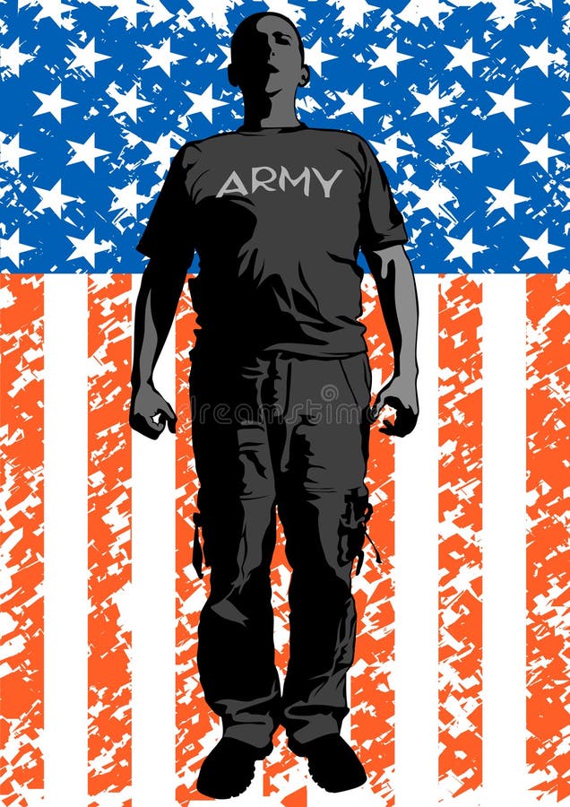 American man two stock vector. Illustration of america - 93634873