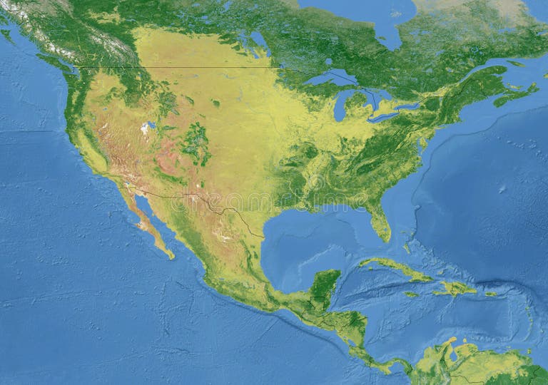 American Map,National Border Stock Photo - Image of backgrounds, travel ...