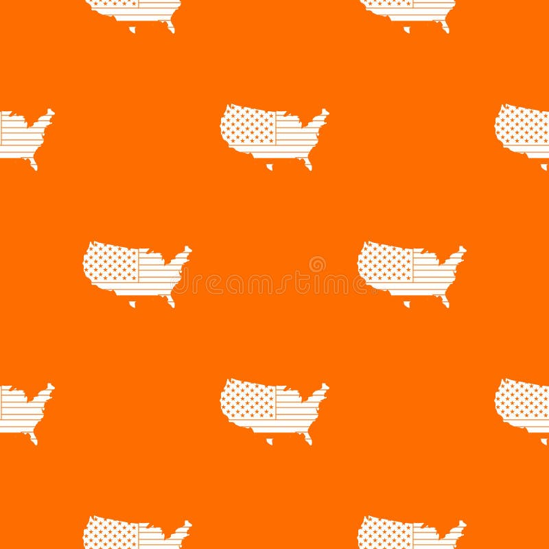 American Map Pattern Seamless Stock Vector - Illustration of repeat ...