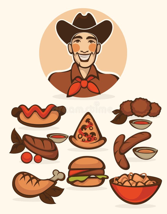 Cowboy Menu Stock Illustrations – 264 Cowboy Menu Stock Illustrations ...