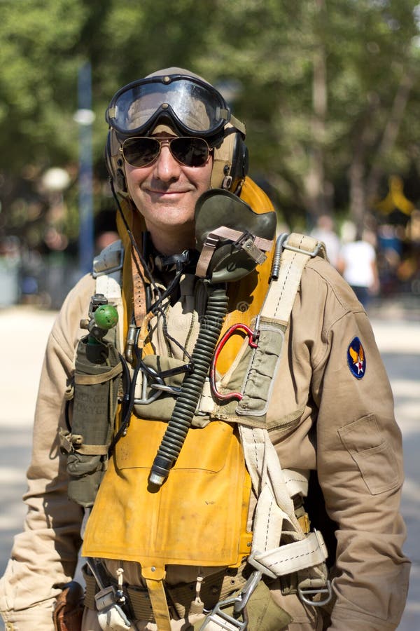 American military pilot editorial photo. Image of warrior - 22553721