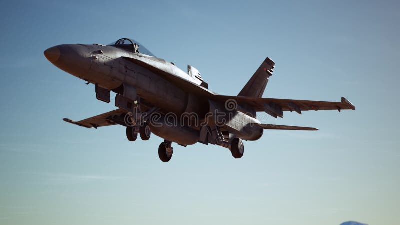American Military Plane Over the Desert Stock Image - Image of isis ...