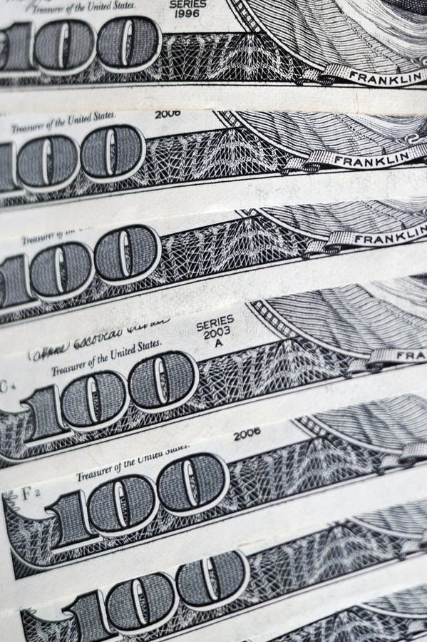 American Money - US Dollar Notes Stock Image - Image of dollar ...