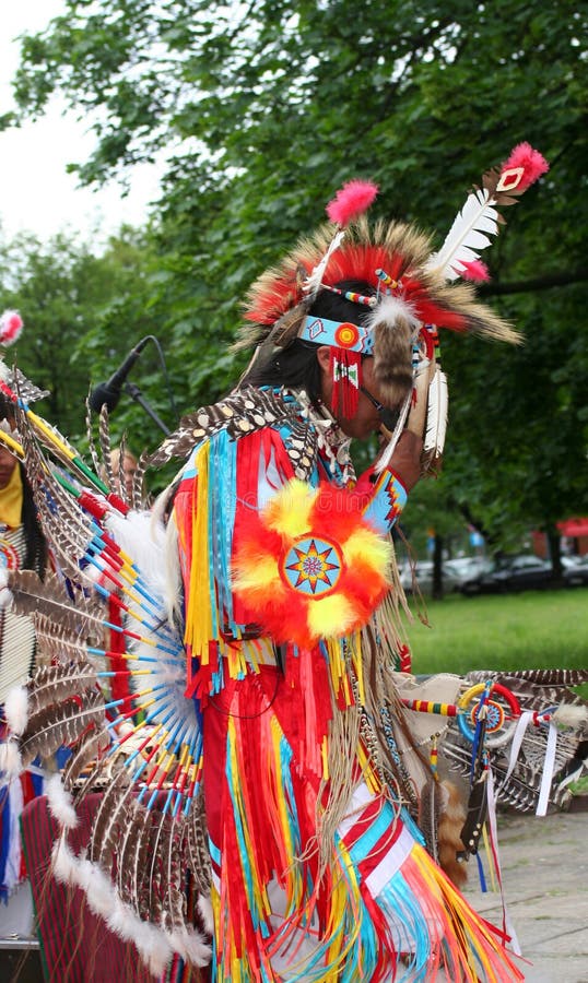 American Native stock image. Image of dancer, costume, inky - 840489